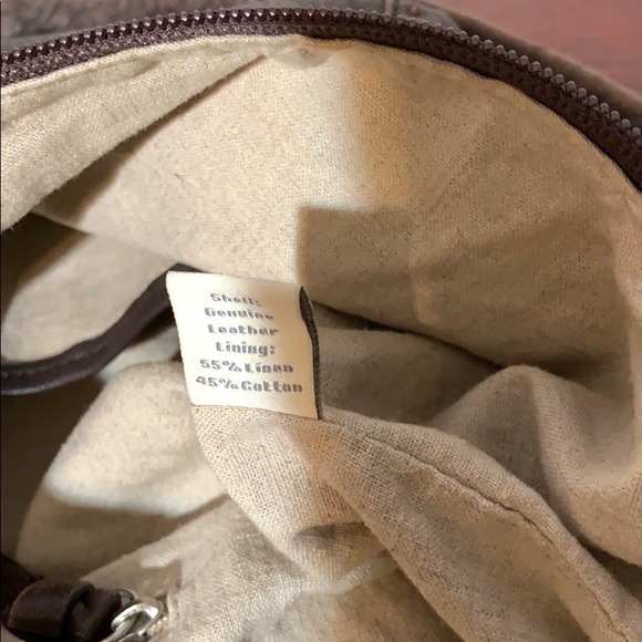 J. Jill | Bags | J Jill Brown Genuine Leather Hobo Purse Vgc | Poshmark